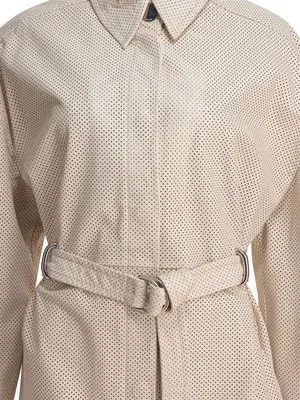 Sportmax Lapel Long Sleeve Coat
