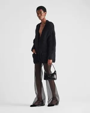 Prada Organza Flared Trousers