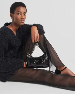 Prada Organza Flared Trousers