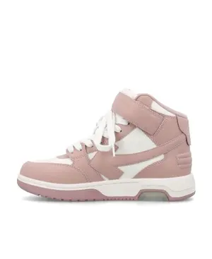 Off-White Out Of Office Lace-up High Top Sneakers