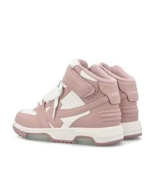 Off-White Out Of Office Lace-up High Top Sneakers
