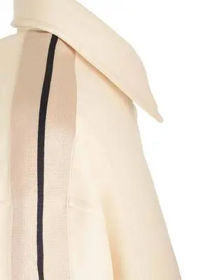 Palm Angels Logo Embroidered Buttoned Track Shirt - Nude