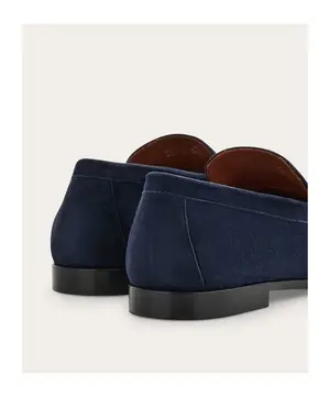 FERRAGAMO Penny Loafer - Navy Blue
