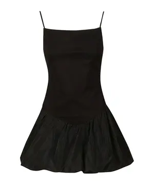 Staud Spaghetti Strap Mini Dress
