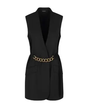 Givenchy Chain Embellished Sleeveless Jacket