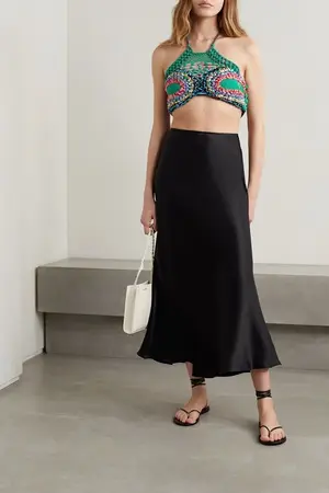 Etro Crocheted Neck Vest