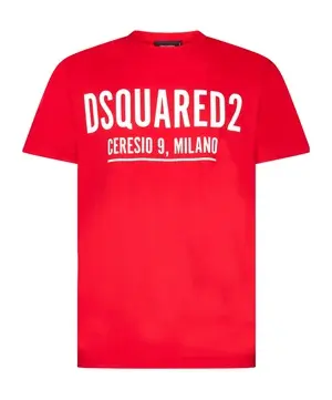 Dsquared2 Logo-printed Crewneck T-shirt - Red