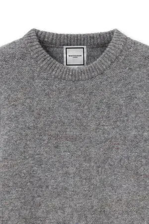 WOOYOUNGMI Mélange-effect Knitted Sweater