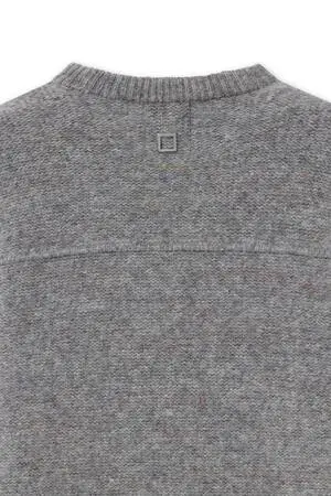 WOOYOUNGMI Mélange-effect Knitted Sweater
