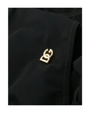 Dolce & Gabbana Dg Plaque One-piece Swimsuit - Black
