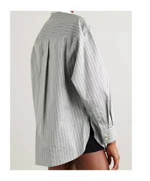 Isabel Marant Étoile Striped Long Sleeve Shirt