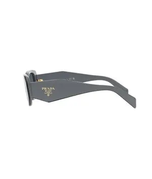 Prada Logo Embellished Rectangular Sunglasses