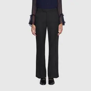 Gucci Cady Crepe Cropped Trousers