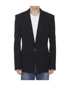 Balmain Single Breasted Tailored Blazer