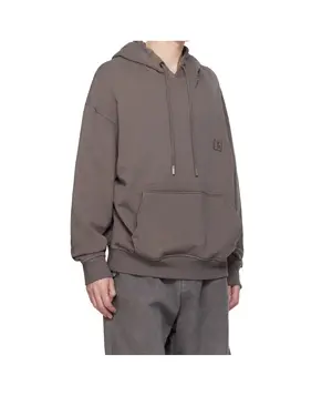 WOOYOUNGMI Logo Hoodie - Gray