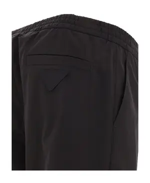 Prada Drawstring Monochrome Pants