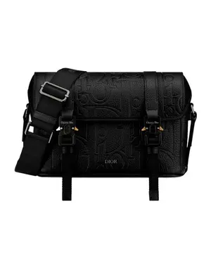 Dior Silver Tone Bags For Men