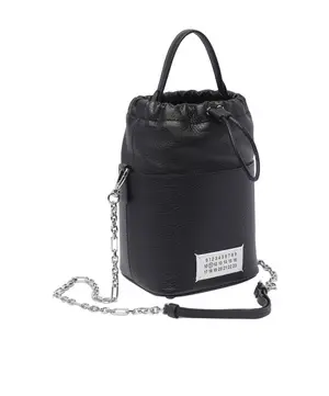 MAISON MARGIELA 5ac Small Bucket Bag - Black
