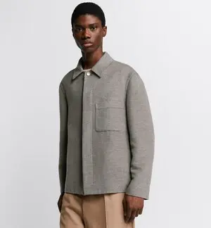 Dior Icons Long-sleeved Jacket - Gray