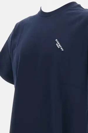 Givenchy Logo Embroidered Crewneck T-shirt