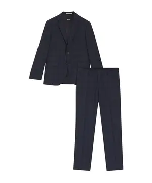 Hugo Boss Two-piece Regular Fit Suit - Dark Blue