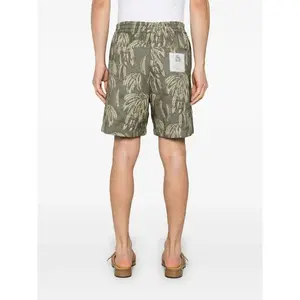 Jacquemus Aloe Banana Jacquard Shorts