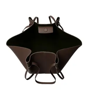 Yuzefi Mochi Pebble-grained Shoulder Bag - Espresso