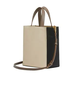 Marni Museo Logo Embroidered Mini Tote Bag