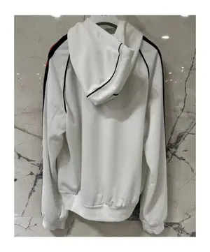 Gucci Hooded Long-sleeved Zip-up Hoodie With Monogram Detail