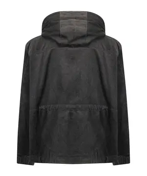 Sacai Corduroy Zipped Hooded Jacket - Black
