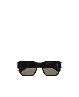 Saint Laurent Square Frame Sunglasses - Black