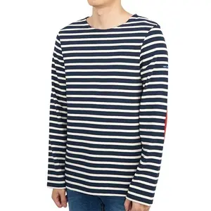Saint James Striped Graphic T-shirt