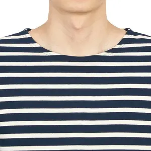 Saint James Striped Graphic T-shirt