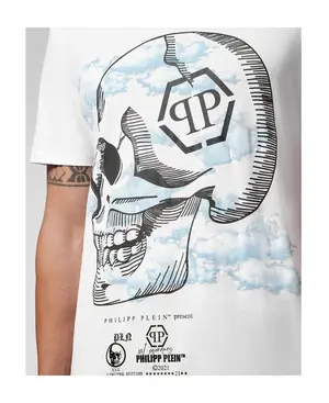 Philipp Plein Cloud -print Logo T-shirt