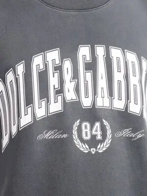 Dolce & Gabbana Dolce Gabbana Logo Printed Crewneck T-shirt