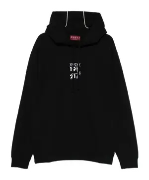 Gucci Long Sleeved Graphic Printed Hoodie