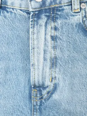 Moschino Patch Denim Shorts