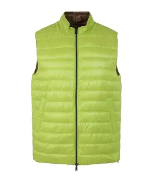 Herno Quilted Down Gilet - Green