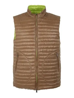 Herno Quilted Down Gilet - Green