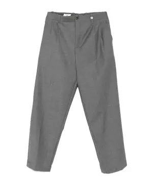 MYTHS Pleat-detail Trousers - Gray