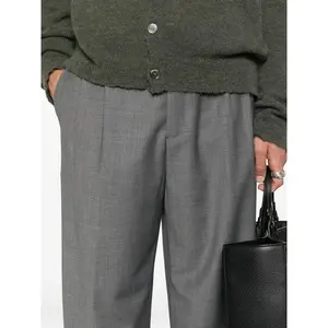 MYTHS Pleat-detail Trousers - Gray