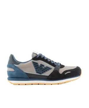 Emporio Armani Paneled Sneakers For Men
