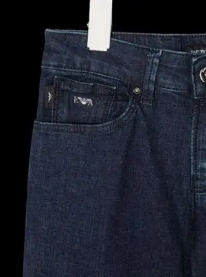 Emporio Armani Mid-rise Straight-leg Jeans