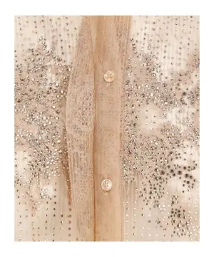Ermanno Scervino Embellished Cropped Shirt