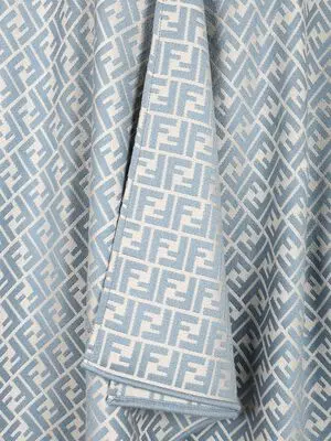 Fendi Ff Jacquard Poncho - W