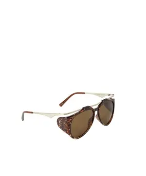 Saint Laurent Aviator-frame Sunglasses - Brown