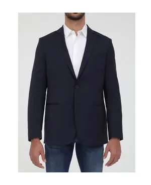 TONELLO Single-breasted Jacket - Black