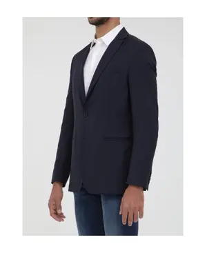 TONELLO Single-breasted Jacket - Black