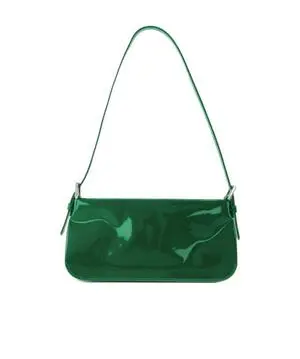 By Far Dulce Zipped Shoulder Bag - Green