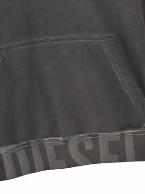 DIESEL® Logo-embroidered Hooded Sweatshirt